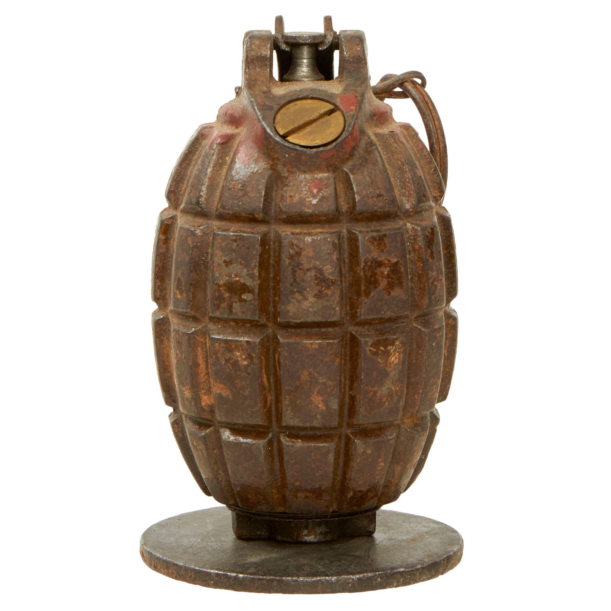 Original British WWI Inert Mills Bomb No. 23 MKII With Cup Discharger ...