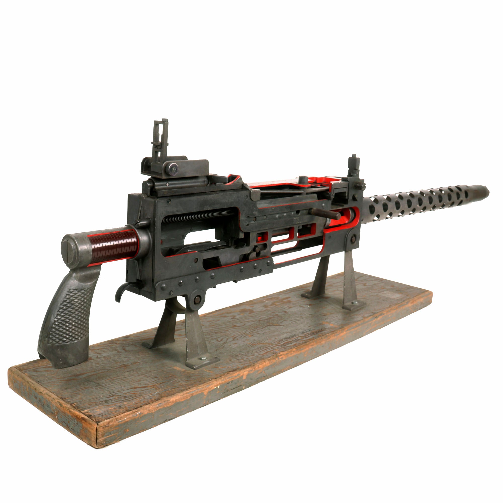 Original U.S. Office of Naval Research 1919A6 Browning .30 Cal Machine ...