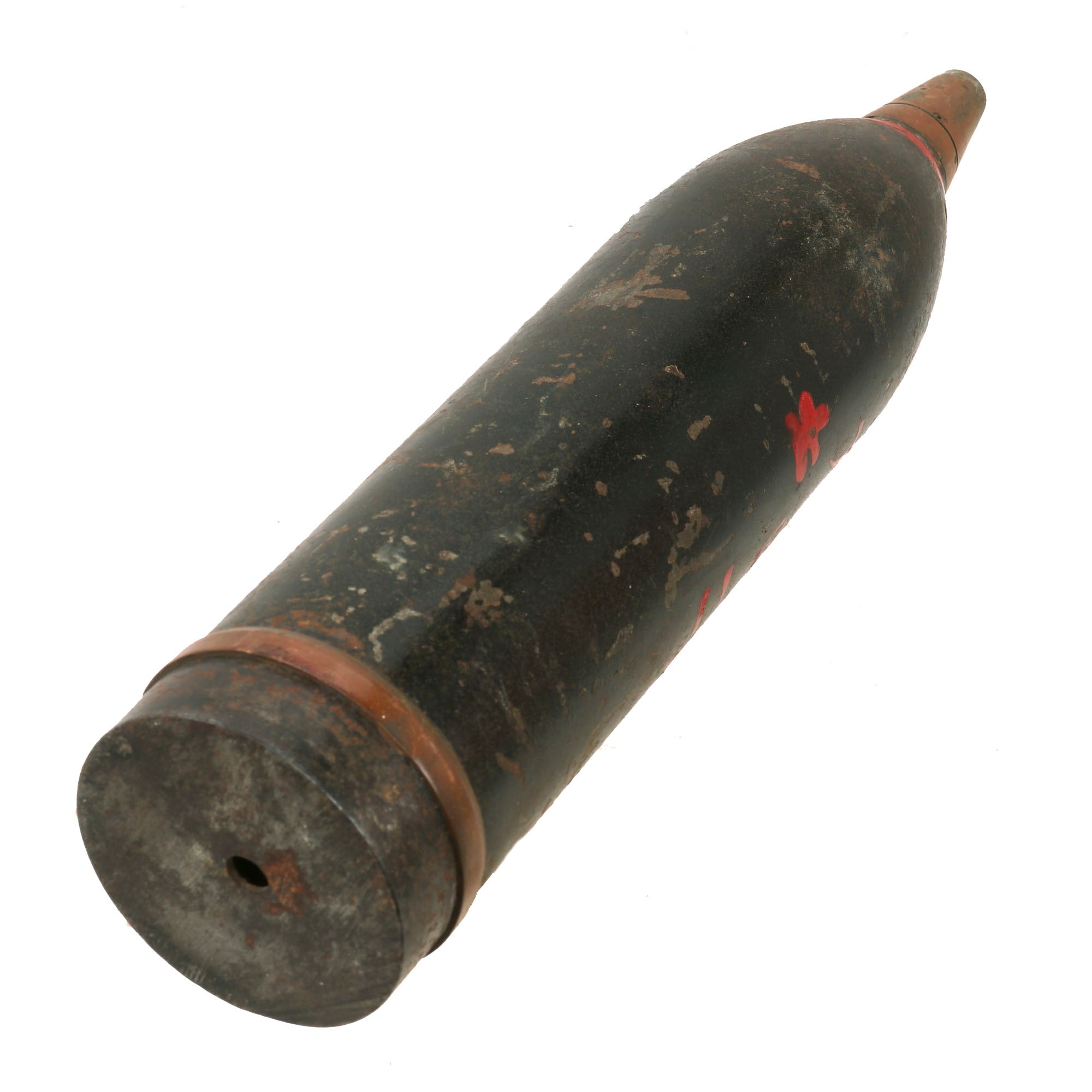 Original Japanese WWII Inert High-Explosive Round With Fuse For The Ty ...