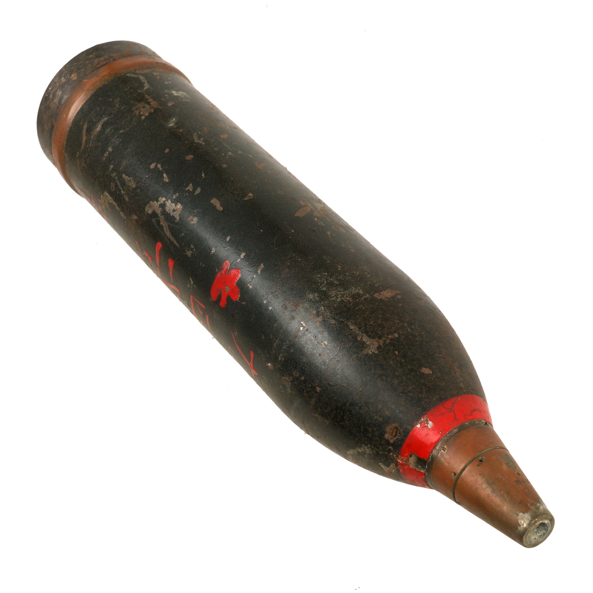Original Japanese WWII Inert High-Explosive Round With Fuse For The Ty ...