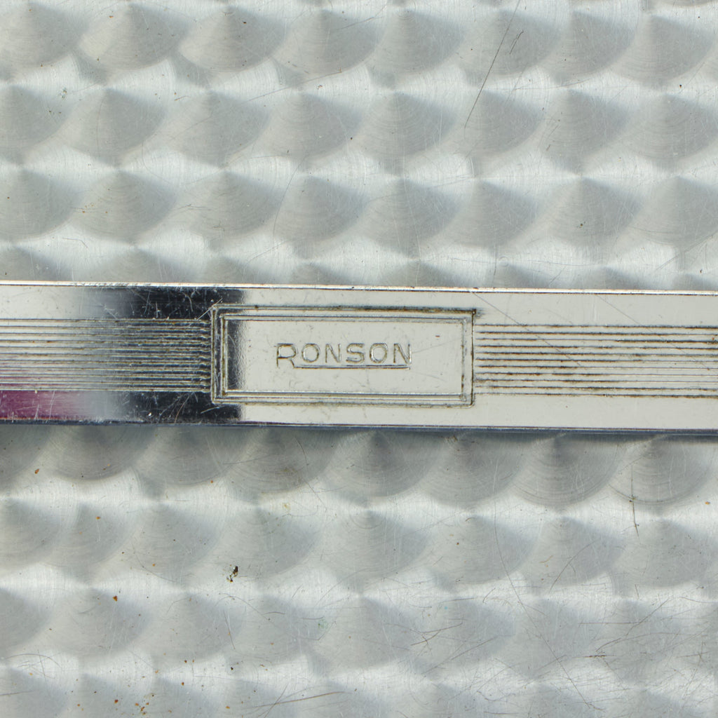 Original U.S. WWII Ronson Cigarette Lighter/Case Combo Name Engraved T ...