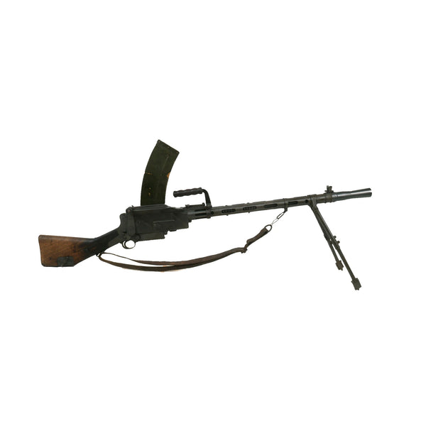 Original WWII Danish Madsen Display Light Machine Gun with Magazine ...