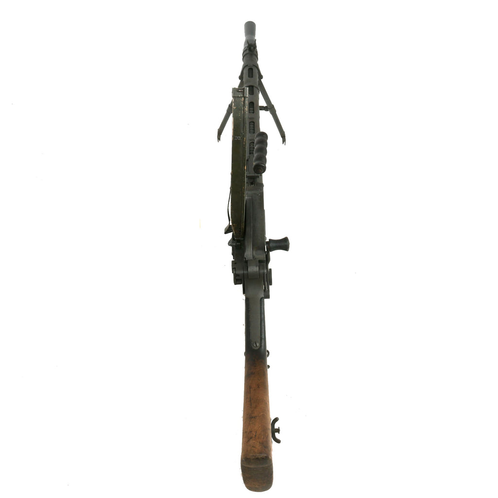 Original WWII Danish Madsen Display Light Machine Gun with Magazine ...