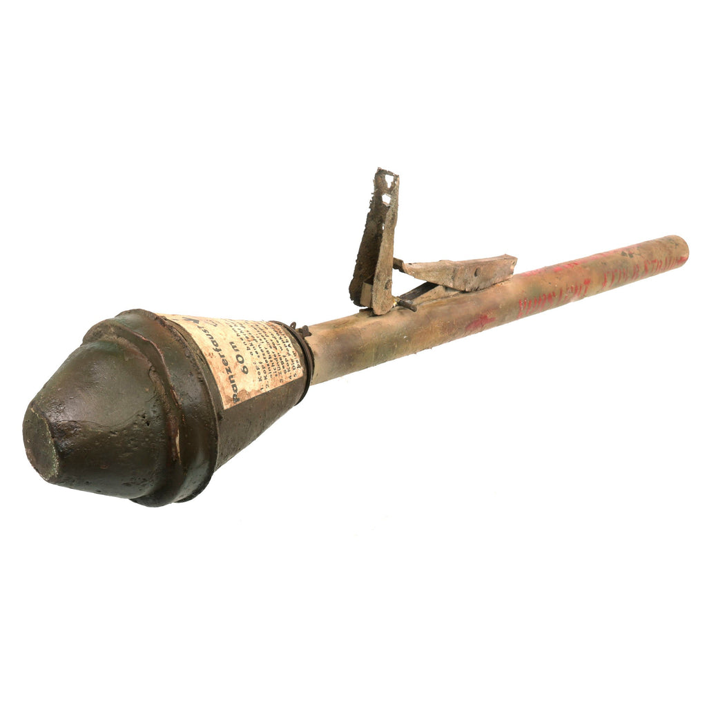 Original German WWII Inert Panzerfaust 100 Anti-Tank Rocket with Launc ...