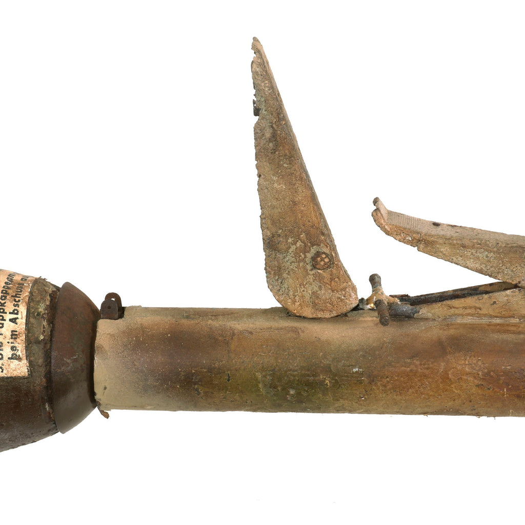 Original German WWII Inert Panzerfaust 100 Anti-Tank Rocket with Launc ...