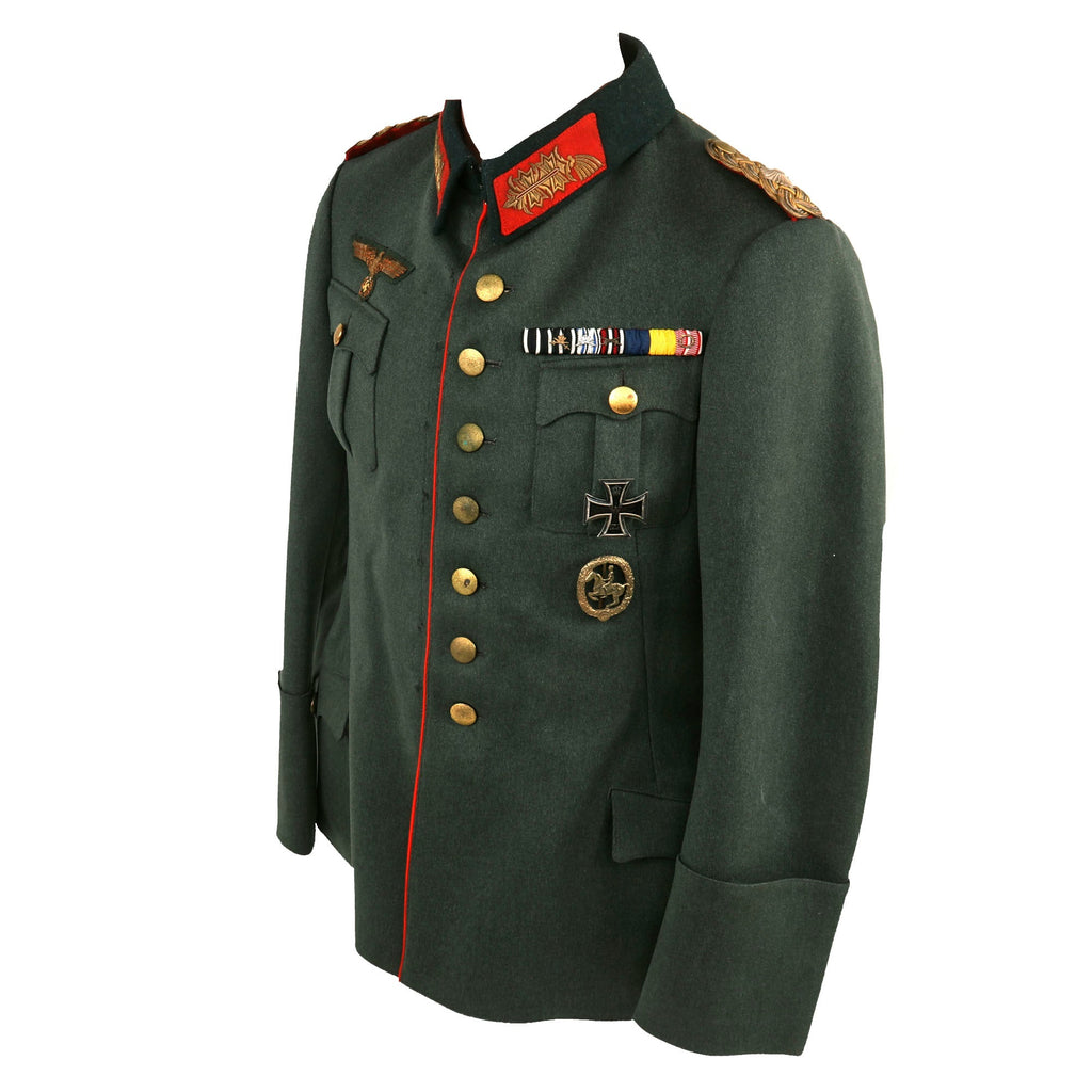 Original German WWII III Army Corps General der Kavallerie Baron Franz ...