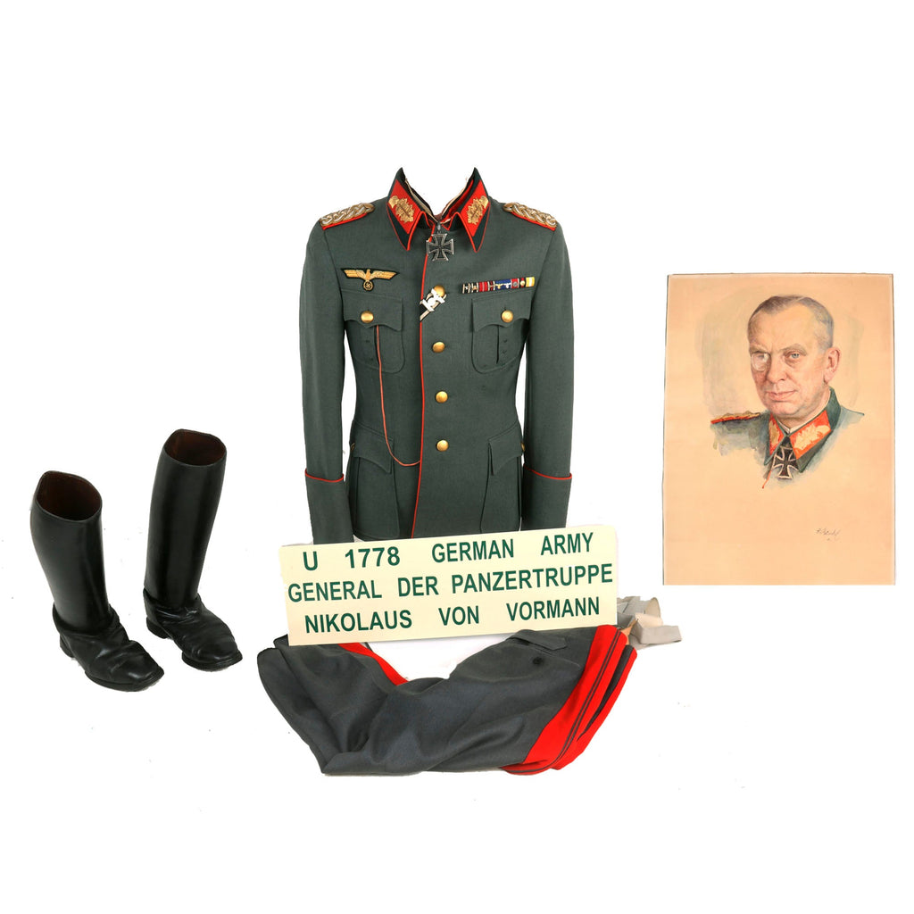Original German WWII 23rd Panzer Div. & XLVII Panzerkorps Commander Ge ...