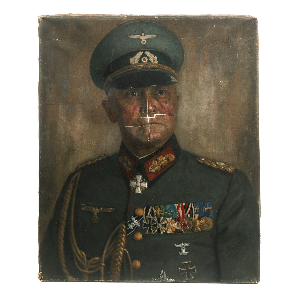 Original German WWII Commander General der Artillerie Paul Bader - 2nd ...