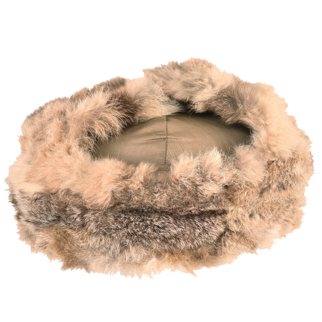 Original Rare German WWII 1938 Dated Winter Fur Schutzmütze Panzer "Be ...