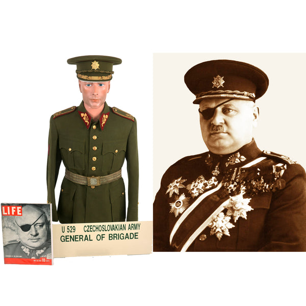 Original Czech WWII Army General Uniform Attributed to Jan Syrový - Pr ...