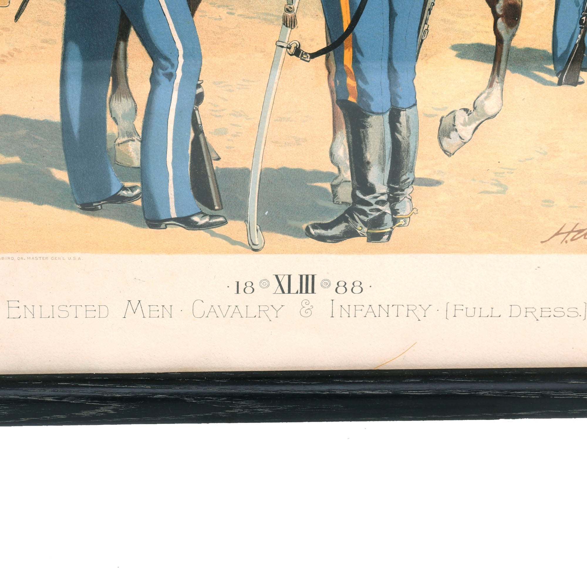 Original U.S. Indian Wars / Spanish-American War Cavalry Sergeant Unif ...