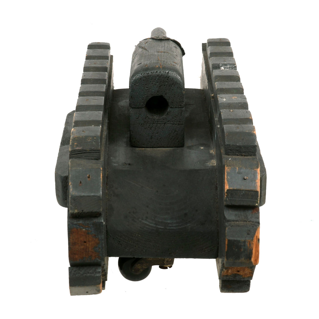 Original British WWI Era POW Made Children’s Wooden Tank Model Toy Wit ...