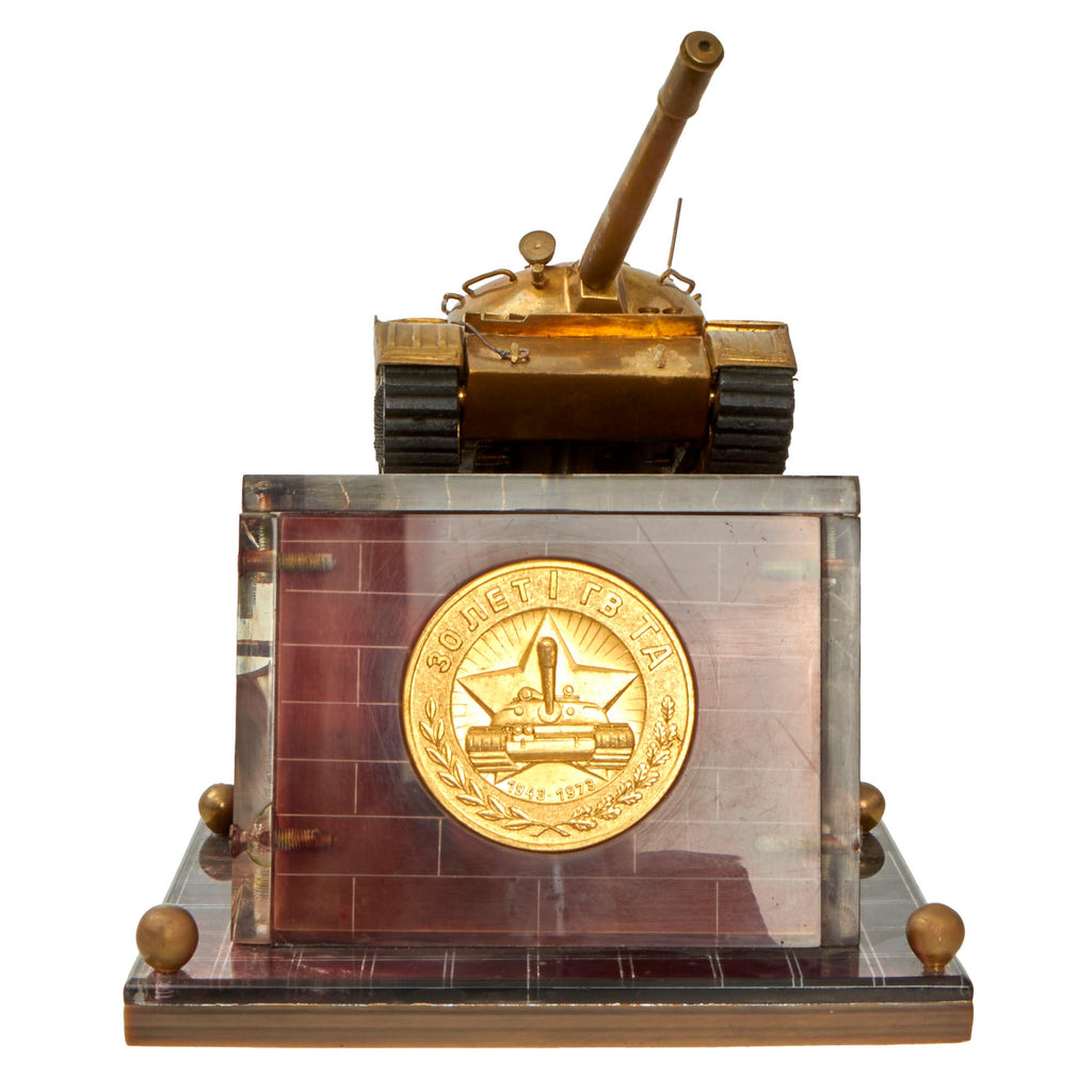 Original Soviet Cold War Era T-54/T-55 Tank 30th Anniversary Desktop D ...