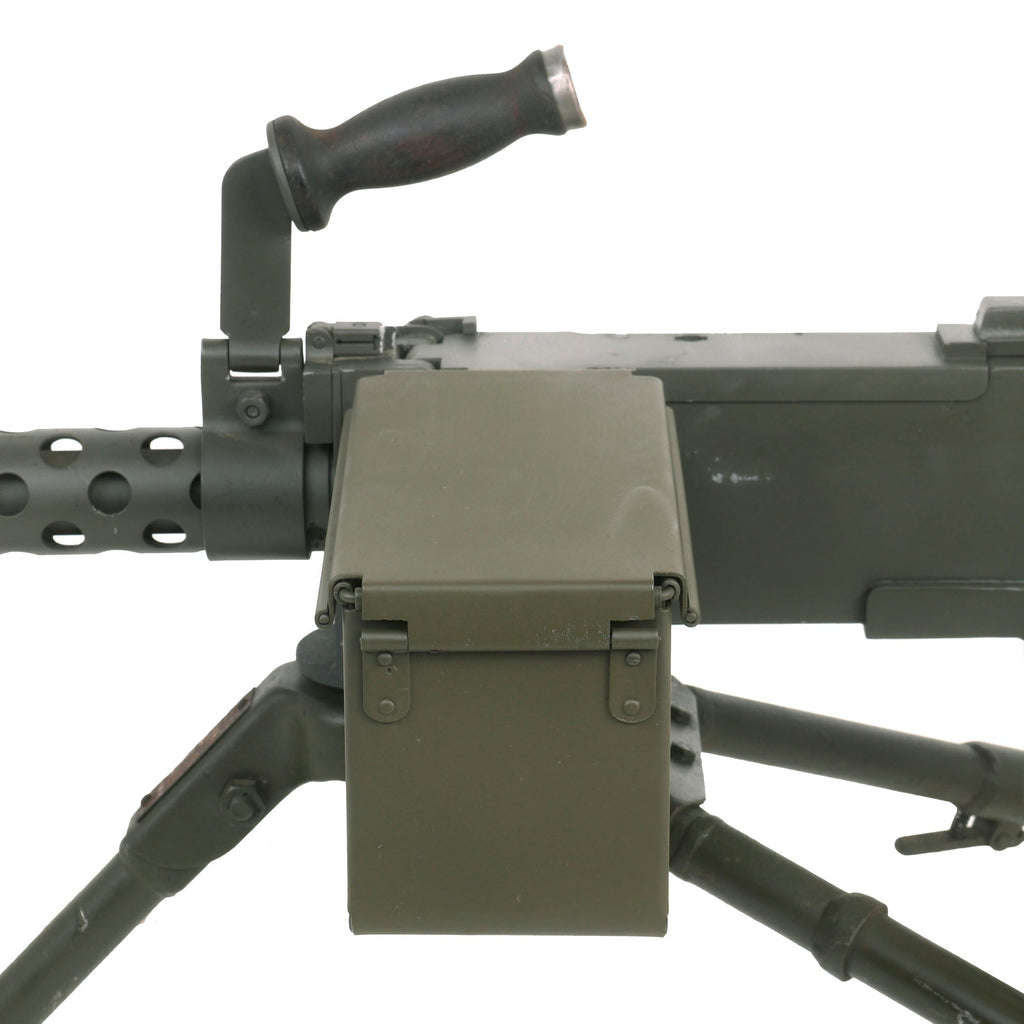 Original U.S. WWII Browning .30 Caliber M1919A4 Display Machine Gun wi ...
