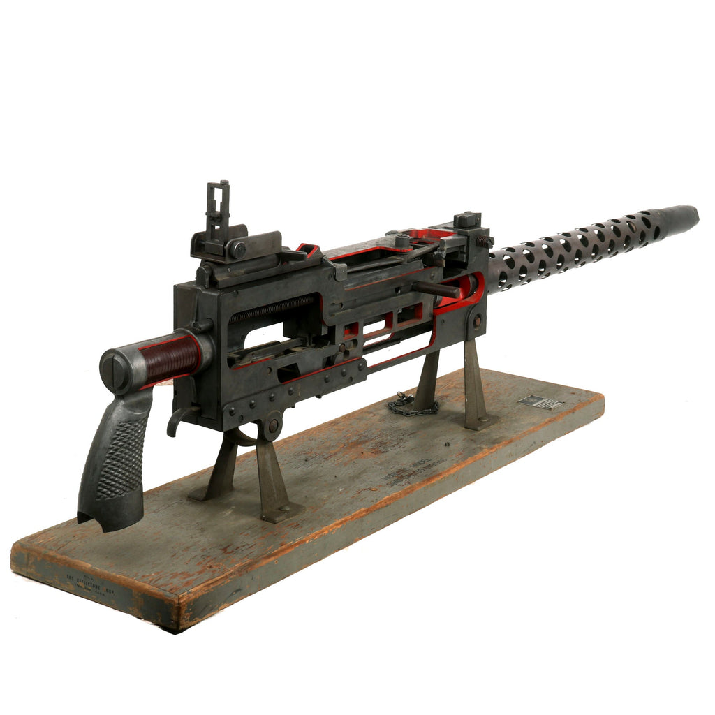 Original U.S. Office of Naval Research 1919A6 Browning .30 Cal Machine ...