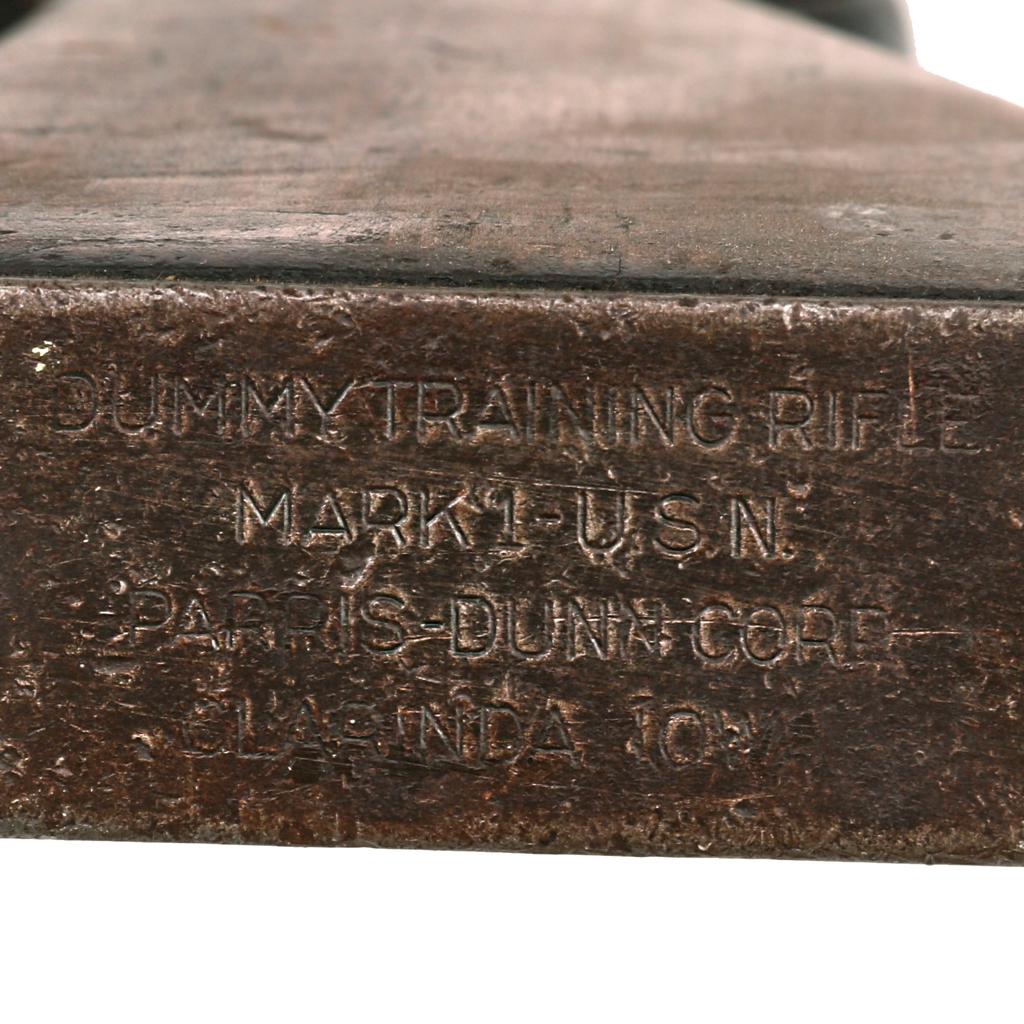 Original U.S. WWII USN Parris-Dunn Corp 1903 Mk I Dummy Training Rifle ...