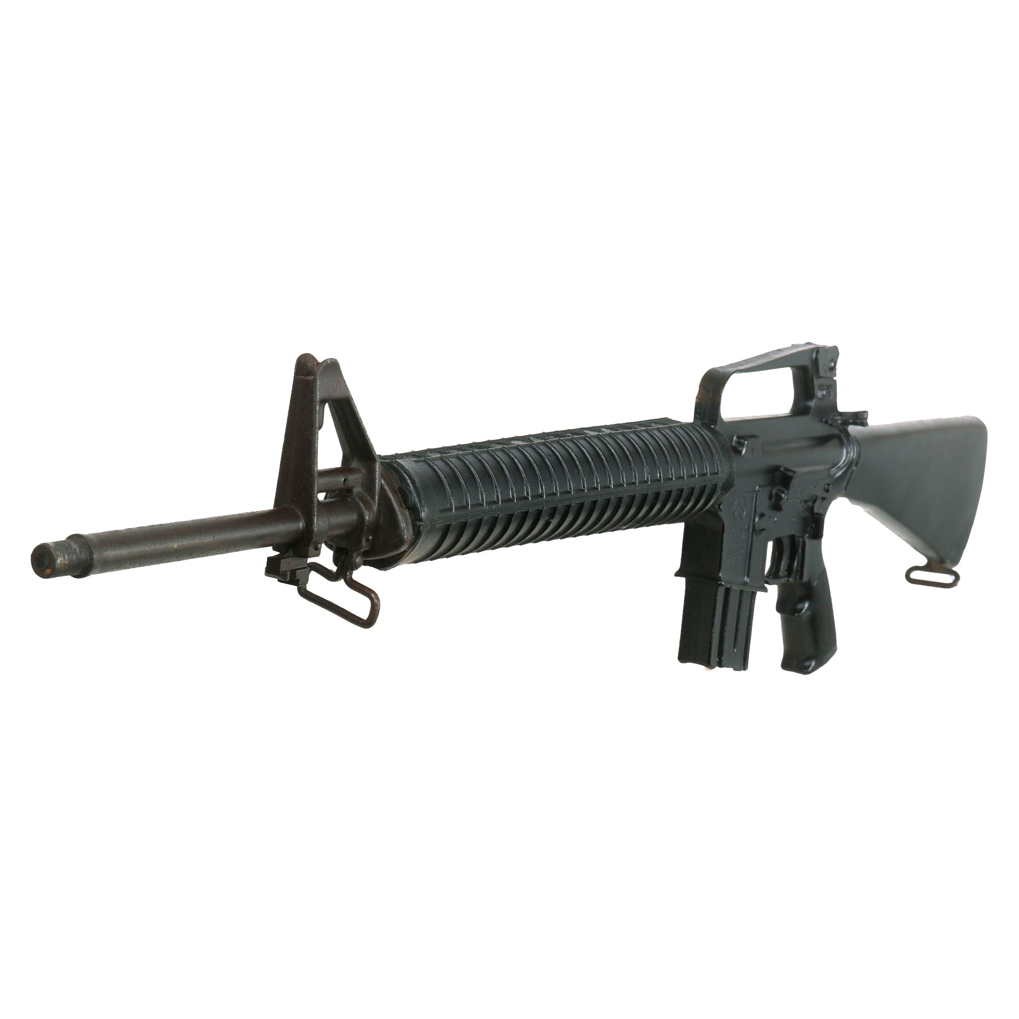 Original U.S. Colt M16A2 (AR-15) Rubber Duck Molded Training Rifle mar ...