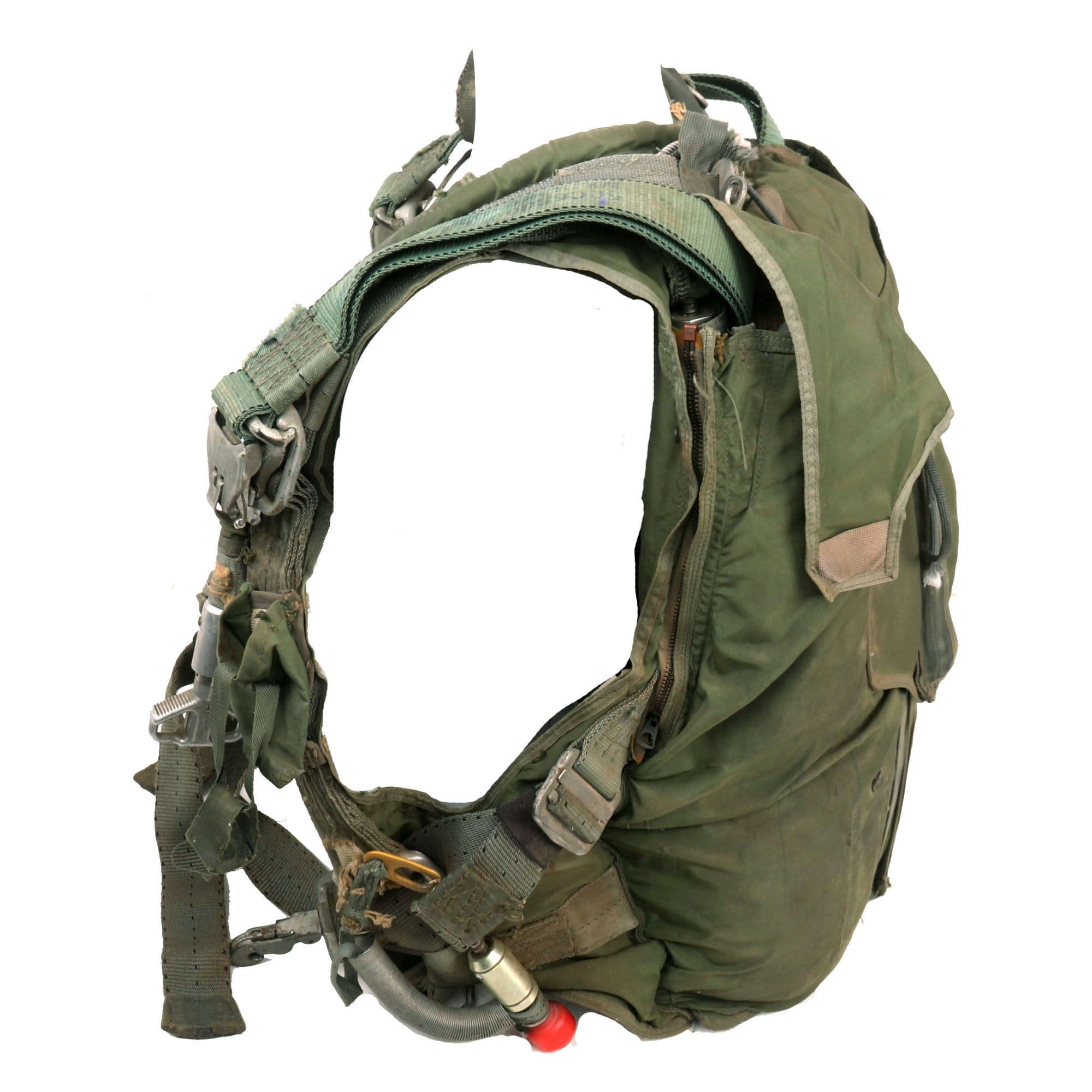 Original U.S. Vietnam War NB-8 Personnel Parachute Assembly With Canop ...