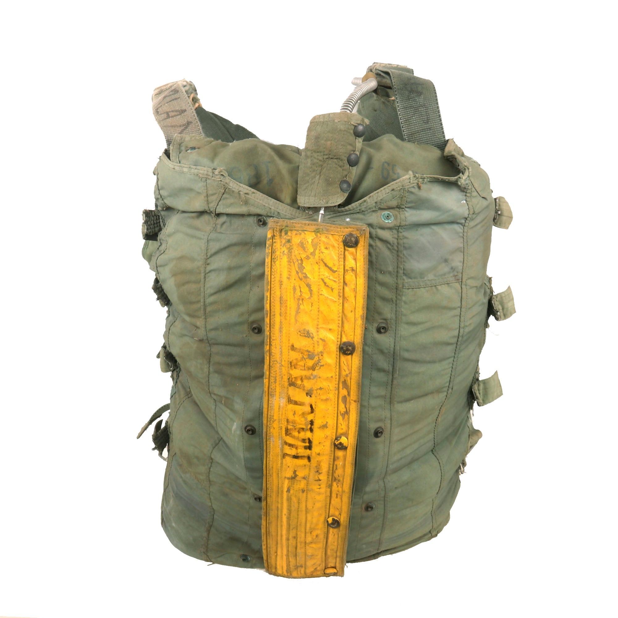 Original U.S. Vietnam War NB-8 Personnel Parachute Assembly With Canop ...