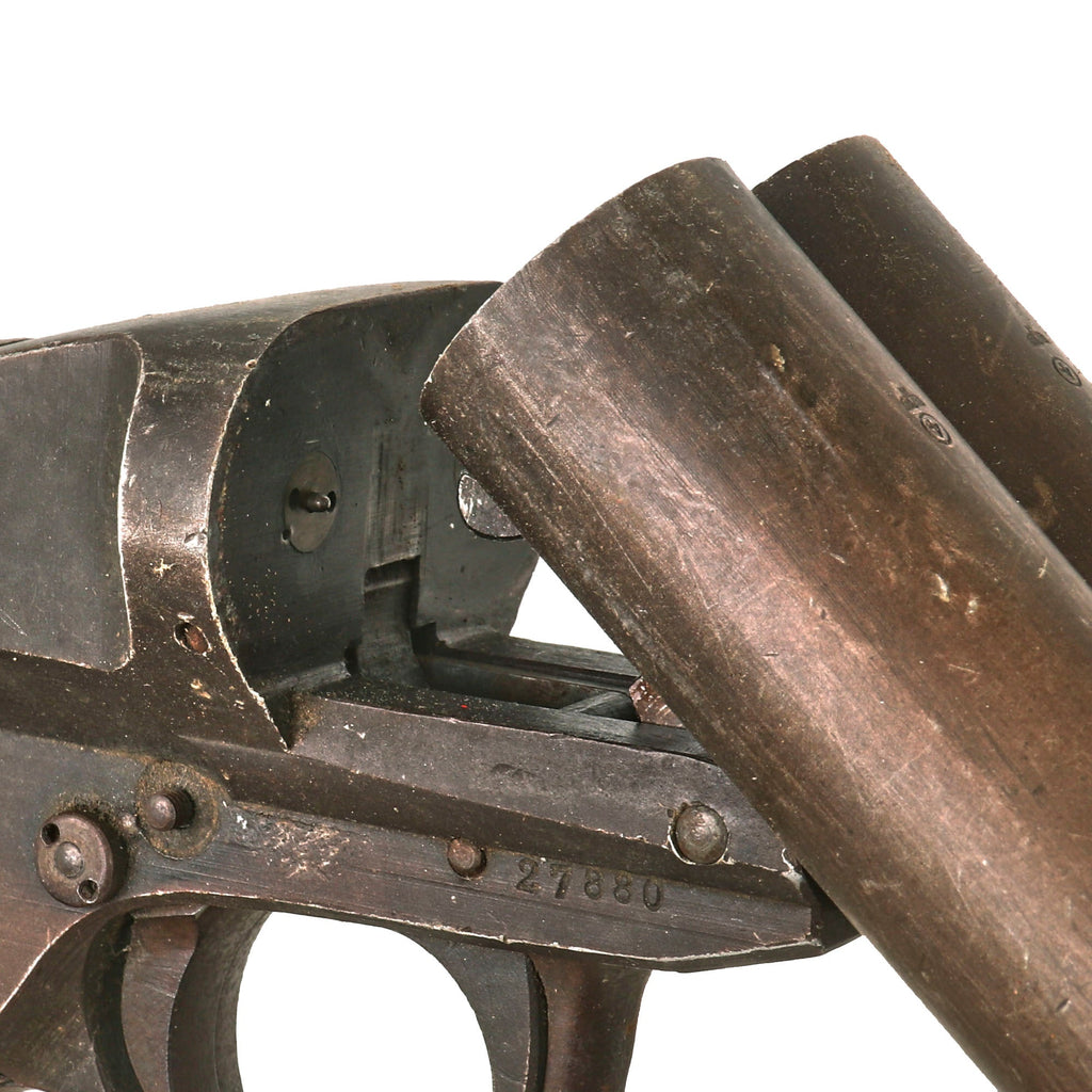 Original German WWII Luftwaffe Double Barrel Flare Signal Pistol by Kr ...