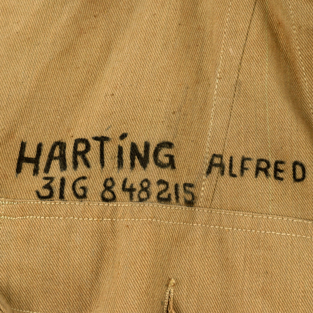 Original U.S. WWII German POW Named WWI Uniform Jacket with Axis Priso ...