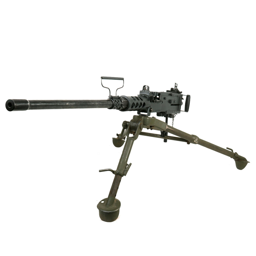 Original U.S. WWII M2HB Browning .50 Caliber “Ma Deuce” Display Machin ...