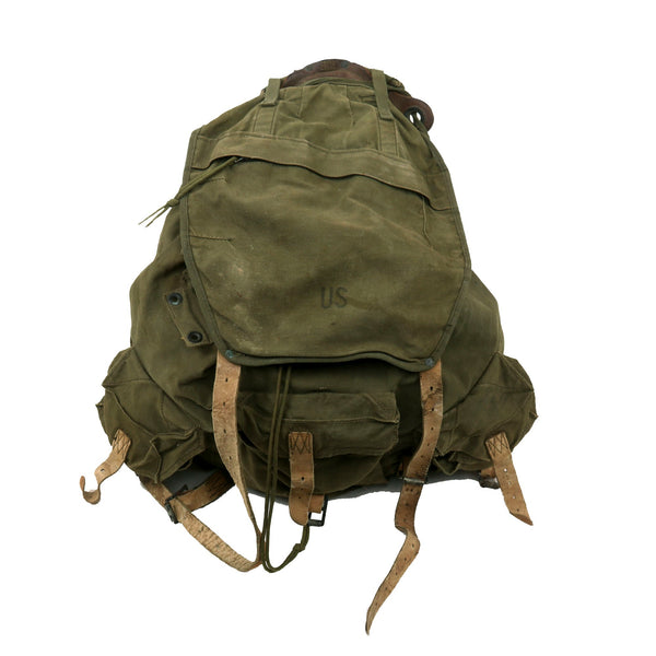 Original U.S. Korean War Era Army M1952 Mountain Backpack - Rucksack w ...
