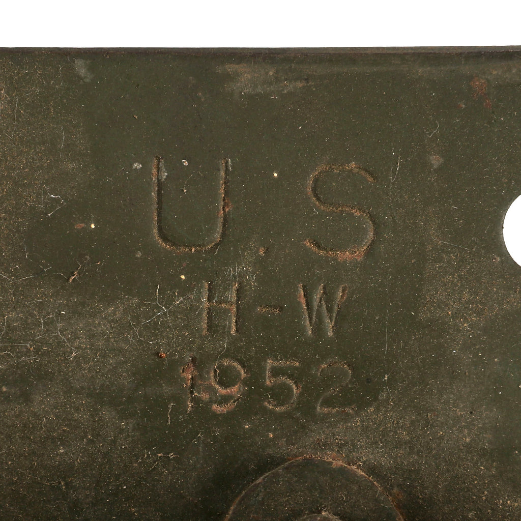 Original U.S. Korean War Dated Mitchell Pattern Camouflage Shelter Hal ...