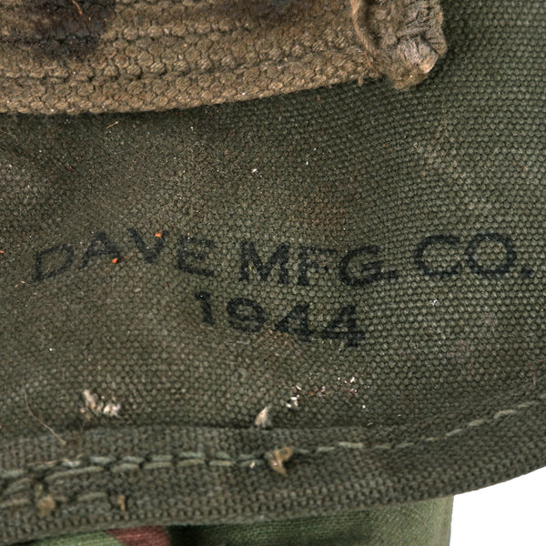 Original U.S. Korean War Dated Mitchell Pattern Camouflage Shelter Hal ...