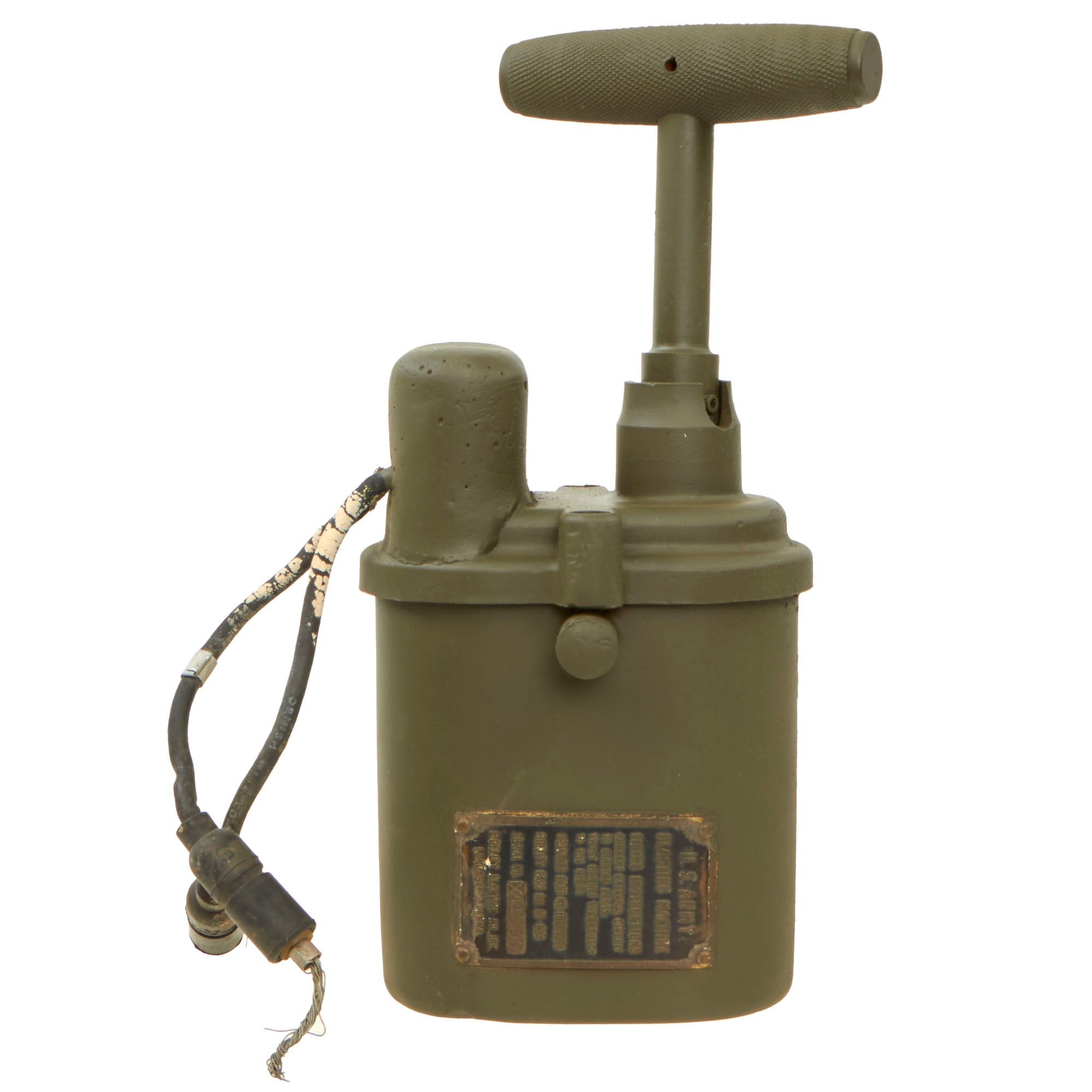 Original U.S. WWII US Army “10 Cap” Blasting Machine For Manual Firing ...