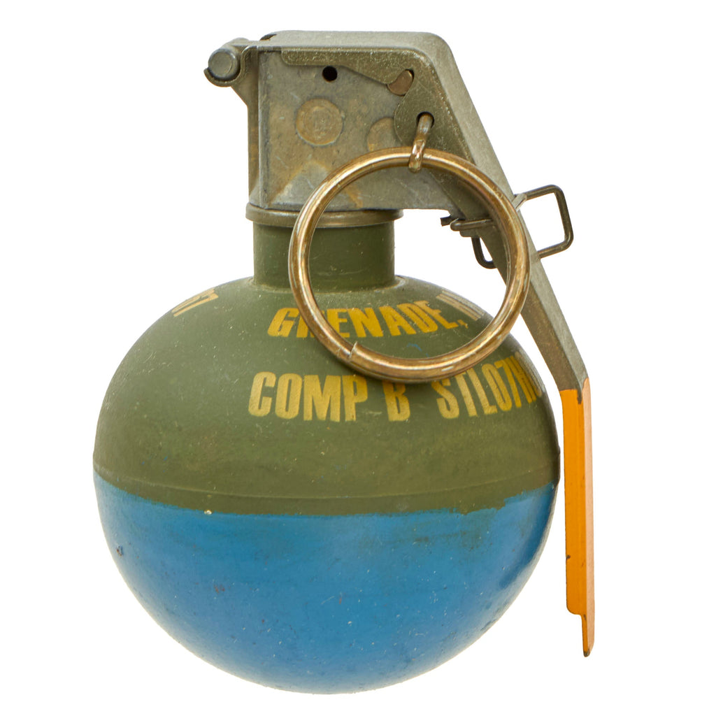 Original U.S. Vietnam War Era M67 Fragmentation Hand Grenade Converted ...