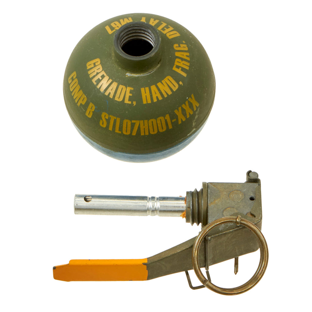 Original U.S. Vietnam War Era M67 Fragmentation Hand Grenade Converted ...