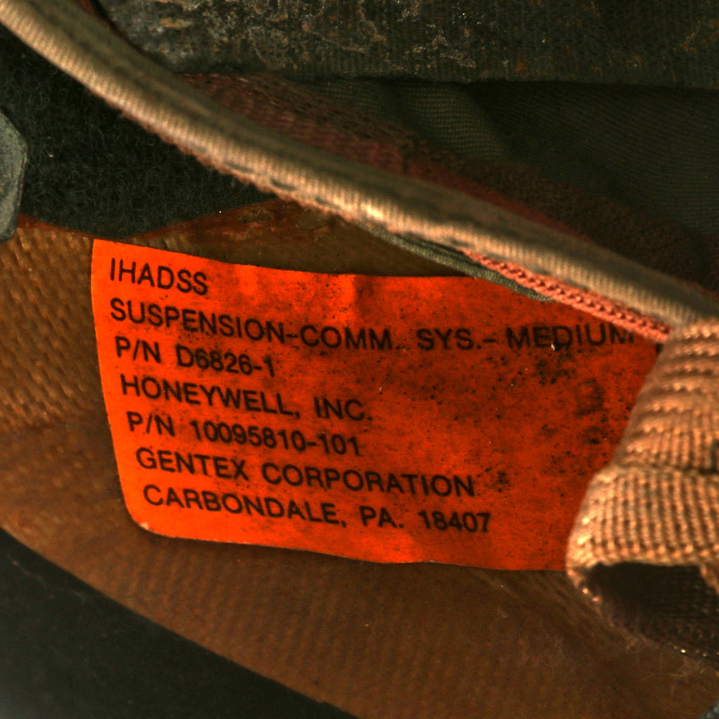 Original U.S. M142 IHADSS Flight Helmet for the AH-64 Apache Helicopte ...