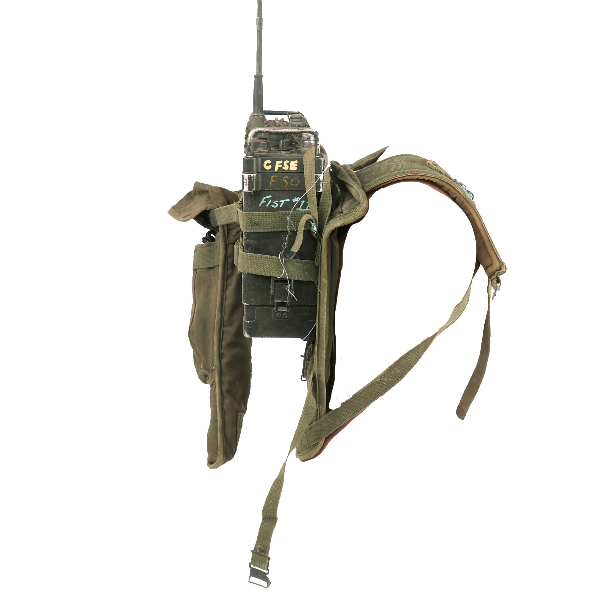 Original U.S. Korean / Vietnam War AN/PRC-77 Radio Man Pack Set with S ...