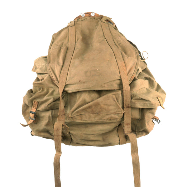 Original U.S. WWII Army M1942 Mountain Backpack - Rucksack with Frame ...