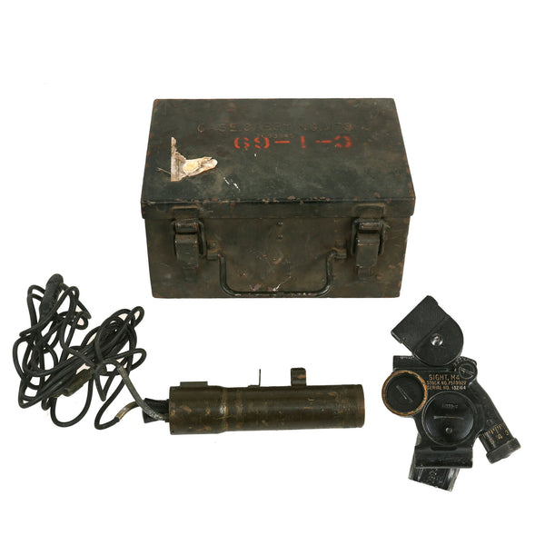 Original U.S. Vietnam War Era M4 Collimator Sight With M-42 Light Inst ...