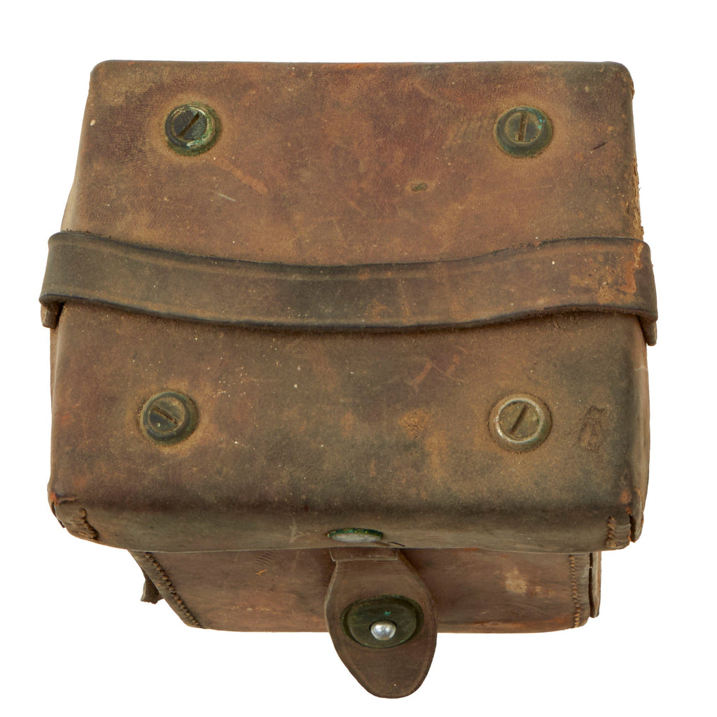 Original U.S. WWII Era M4 Collimator Sight With M14 Leather Carry Case ...