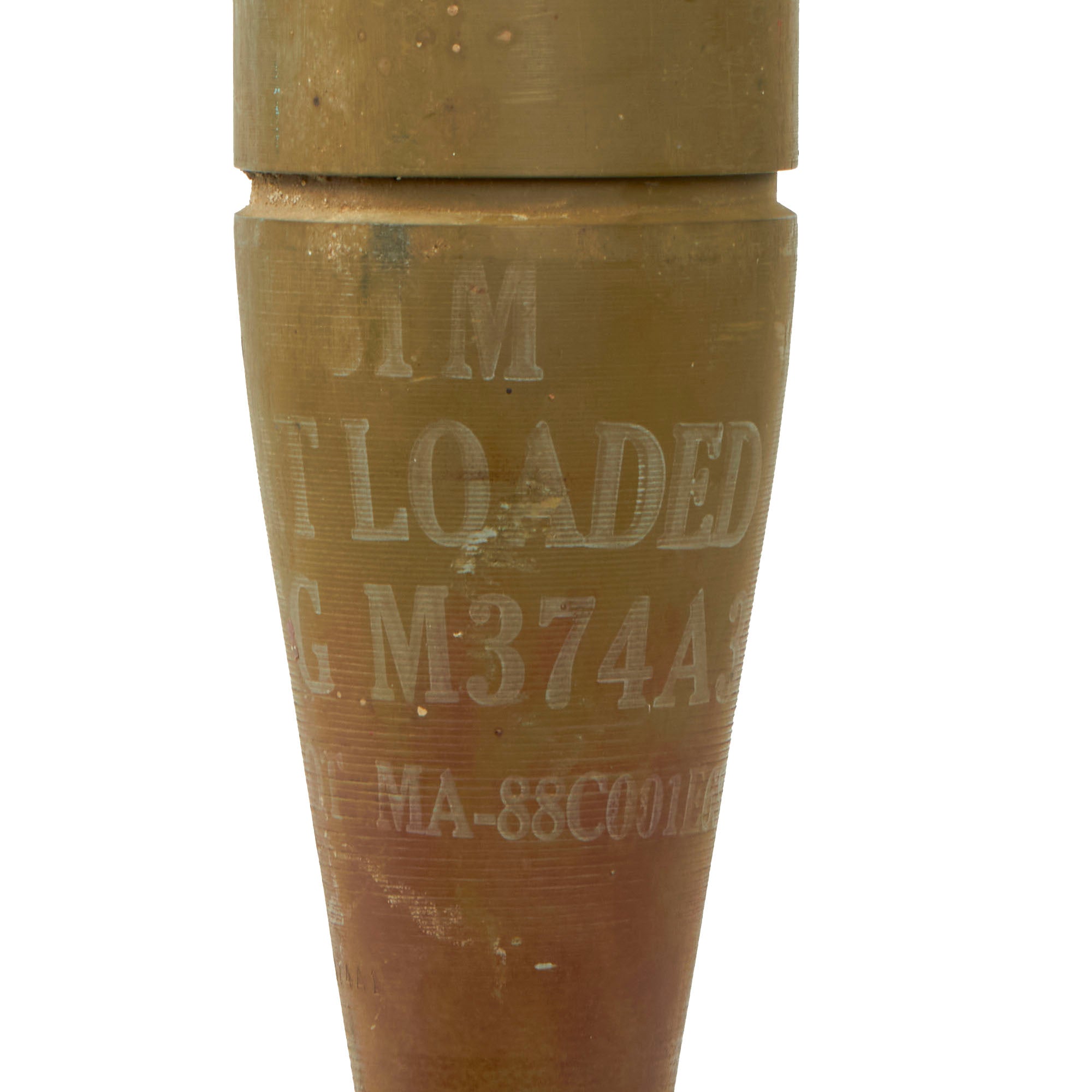 Original U.S. Vietnam War Inert M374A3 Practice HE 81mm Mortar Round ...