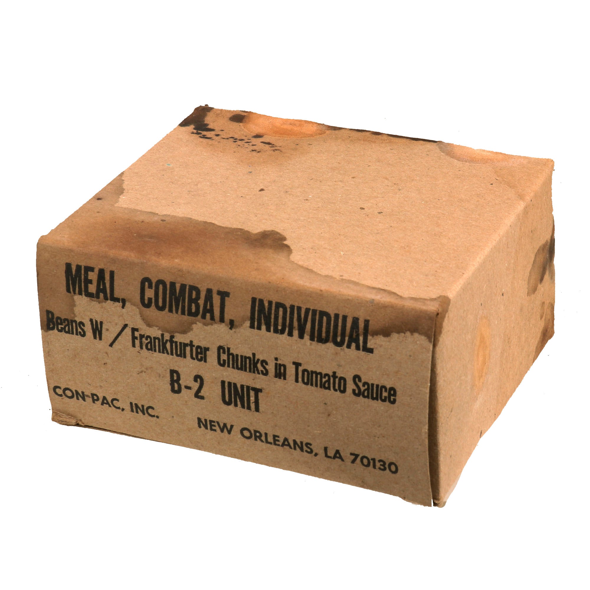 Original U.S. Post Vietnam War Type C Field Ration “C-Rat” by Dri Mix ...