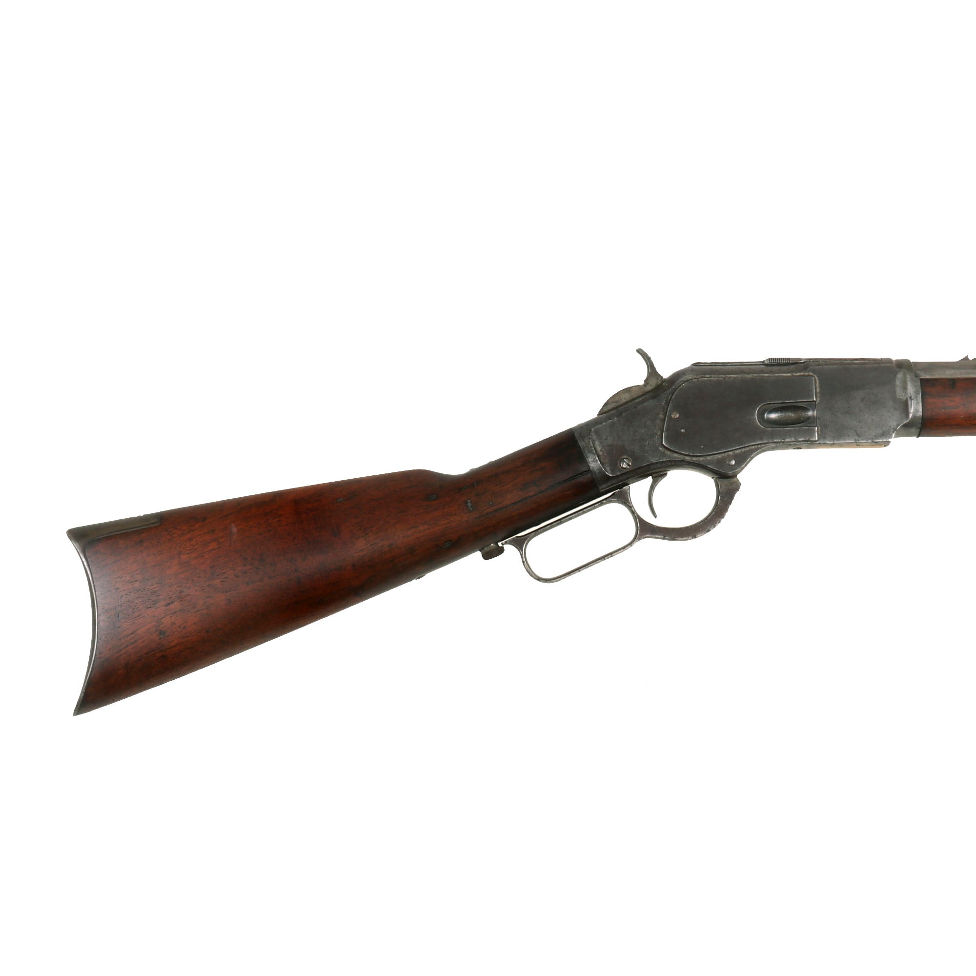 Original U.S. Winchester Model 1873 .38-40 Rifle with Half-Octagon Bar ...