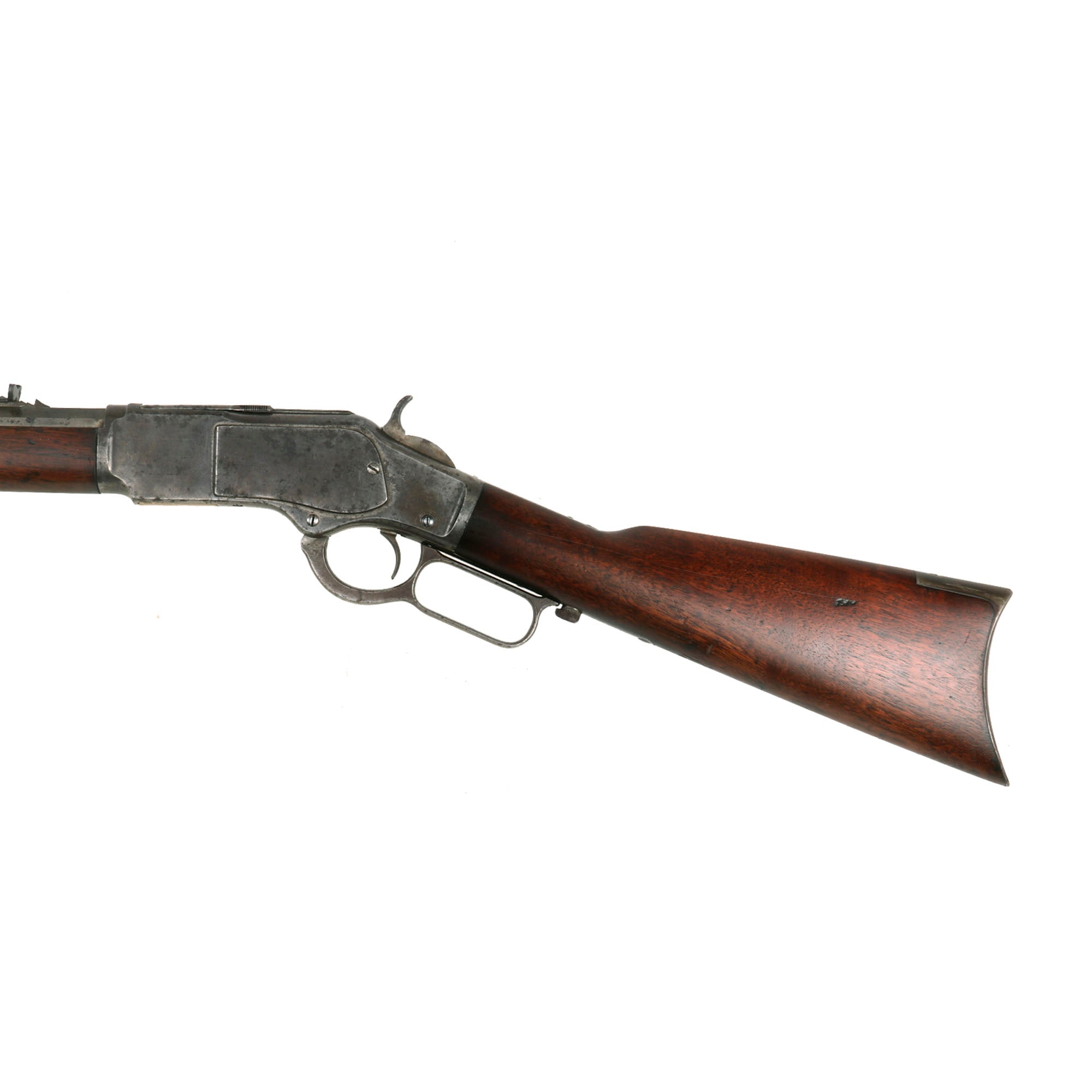 Original U.S. Winchester Model 1873 .38-40 Rifle with Half-Octagon Bar ...