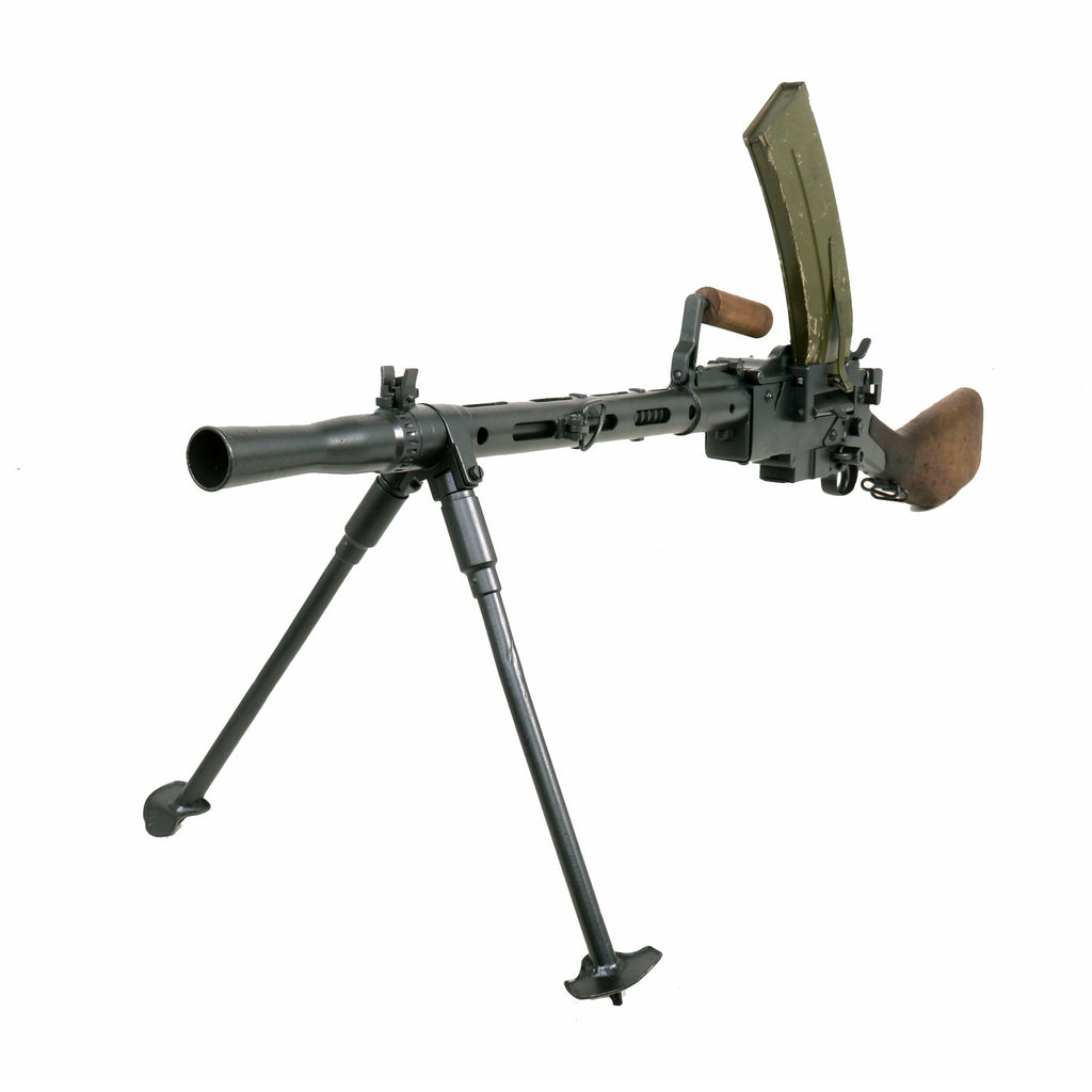 Original WWII Danish Madsen Display Light Machine Gun with Magazine ...