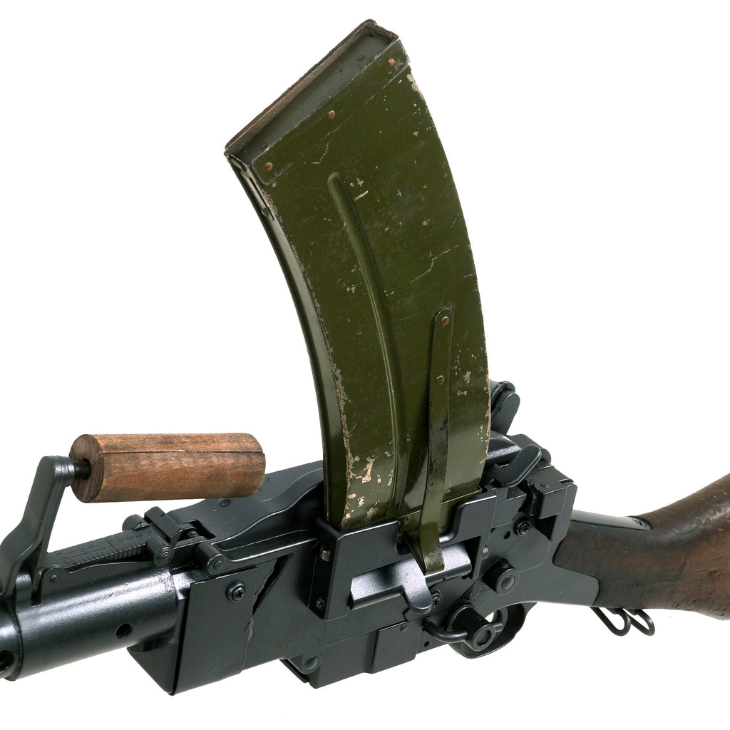 Original WWII Danish Madsen Display Light Machine Gun with Magazine ...