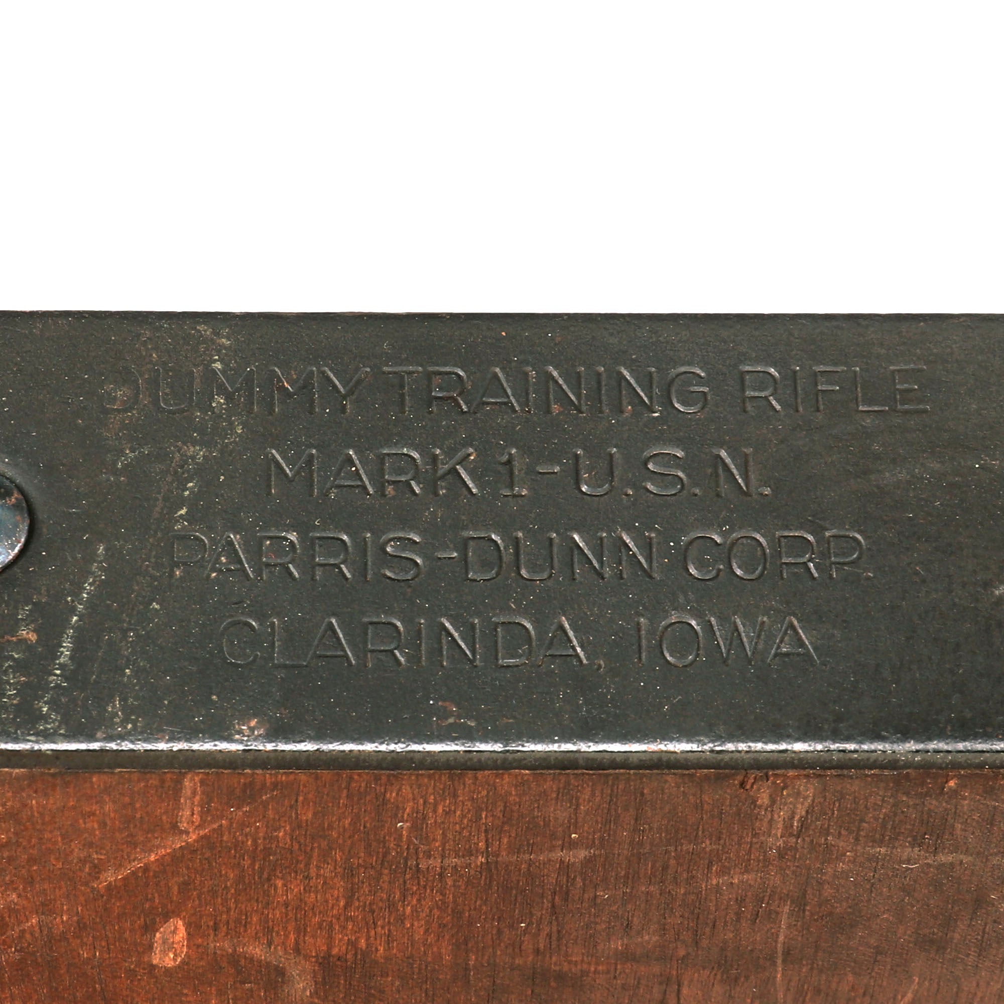 Original U.S. WWII USN Parris-Dunn Corp 1903 Mk I Dummy Training Rifle ...