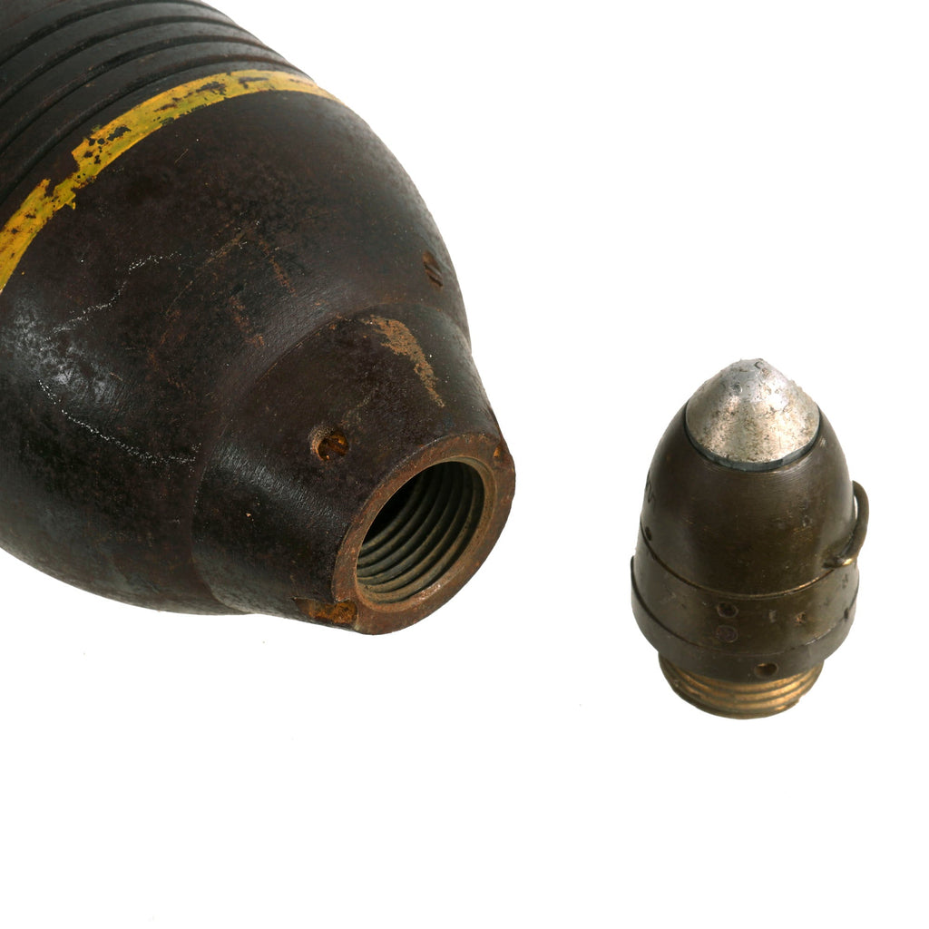 Original Japanese WWII Type 100 HE 81mm Inert Mortar Round ...