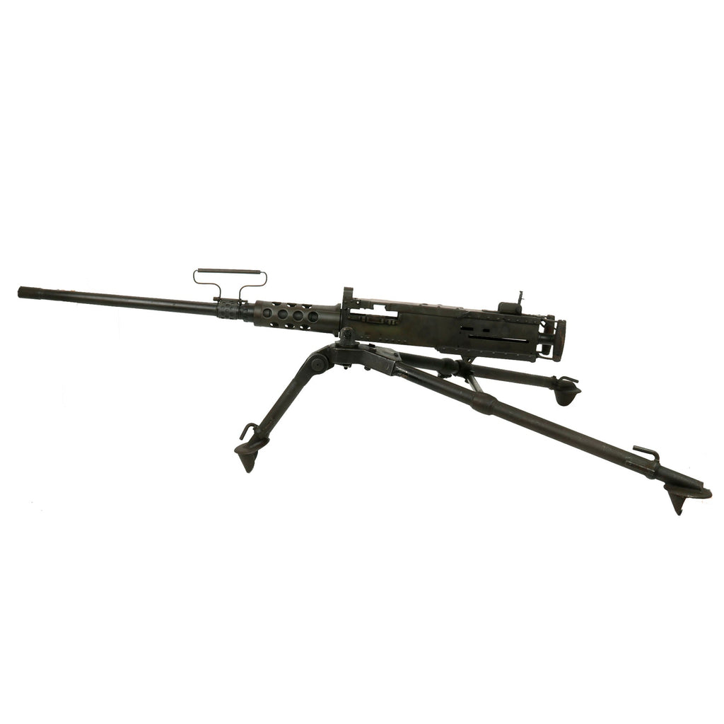 Original U.S. WWII Type M2HB Browning .50 Caliber “Ma Deuce” Display M ...