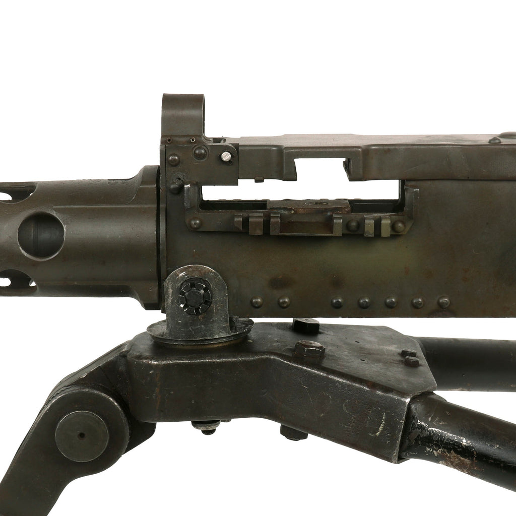 Original U.S. WWII Type M2HB Browning .50 Caliber “Ma Deuce” Display M ...
