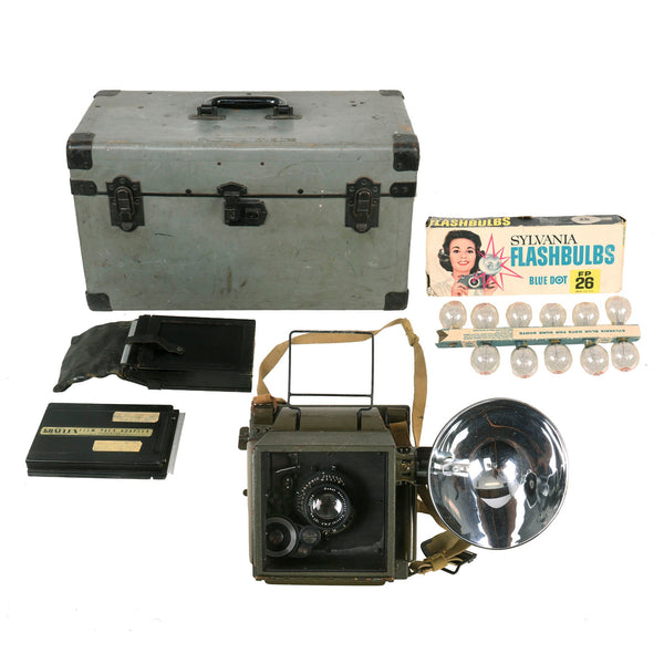 Original U.S. WWII US Navy Speed Graphic Combat Camera 18-C-235 by the ...