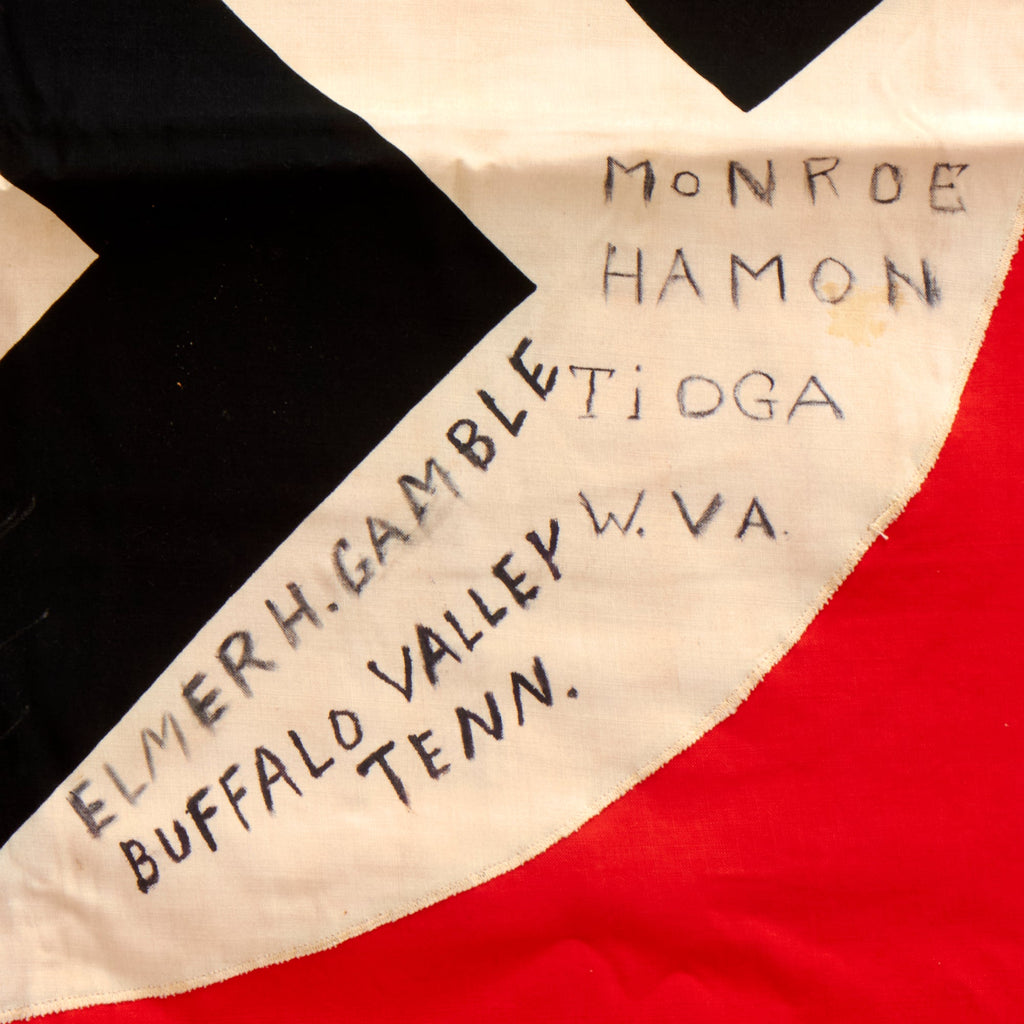 Original German WWII U.S. 35th Infantry Division Captured & Signed NSD ...