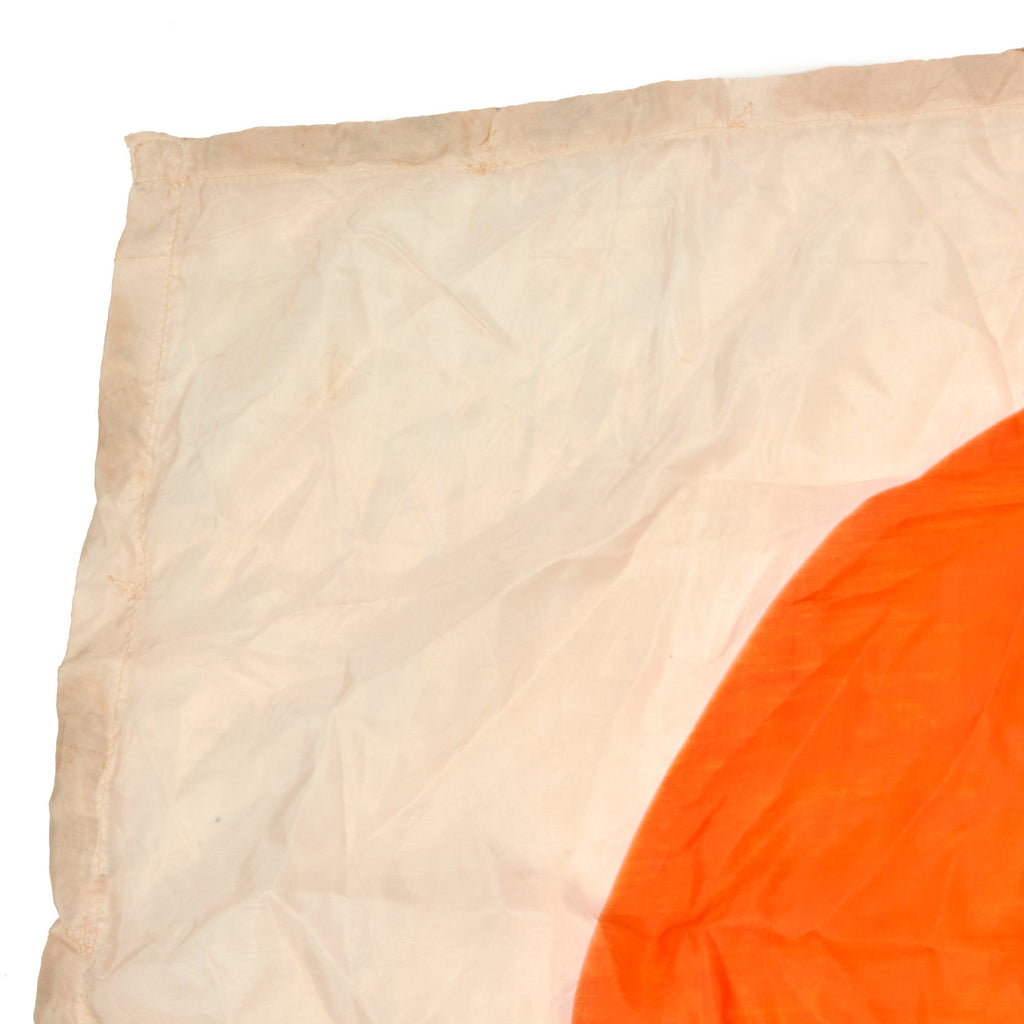 Original Japanese WWII Pilot Bail Out Float Flag - 31 x 39 ...